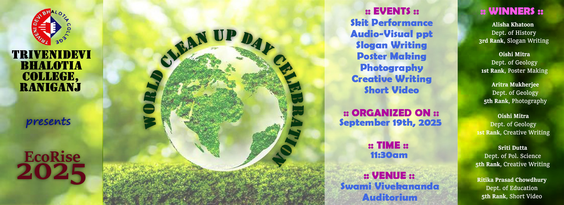 Welcome To The Official Website of Triveni Devi Bhalotia College