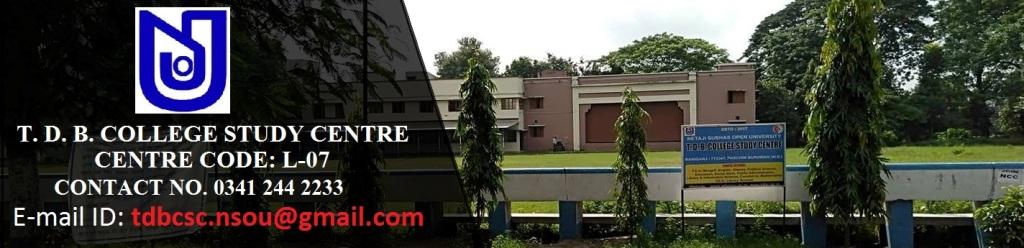 Nsou : Triveni Devi Bhalotia College